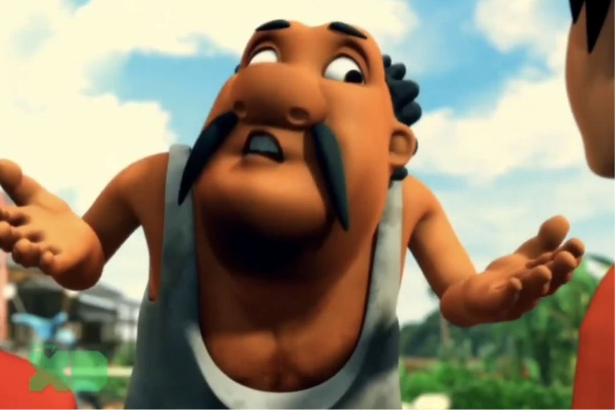 Uncle Muthu Upin Ipin yang Terlihat Red Flag Aslinya Green Flag