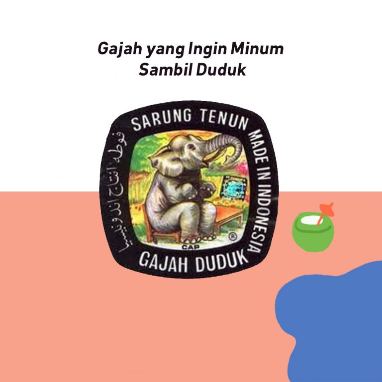 Asal-Usul Logo Gajah Duduk dan 5 Kisah di Baliknya - Mojok.co