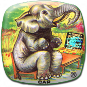 Asal-Usul Logo Gajah Duduk dan 5 Kisah di Baliknya - Mojok.co