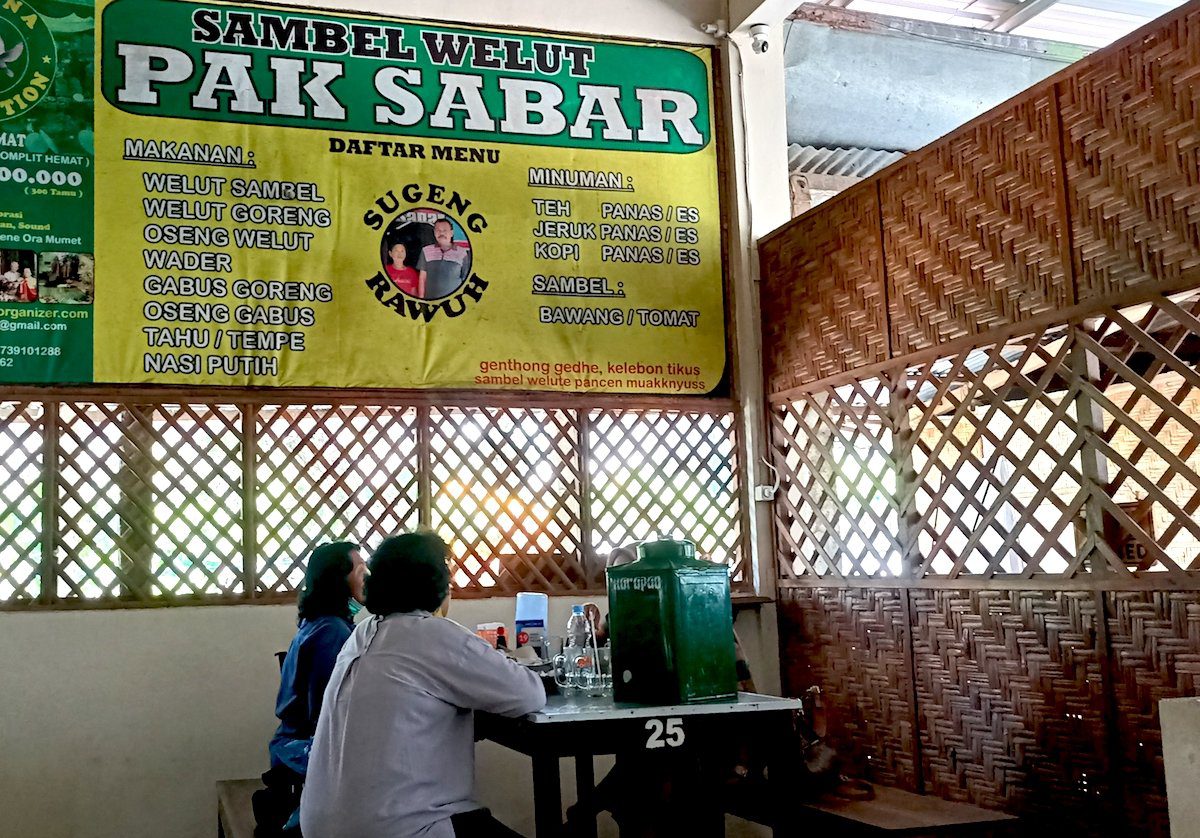 Sambel Welut Pak Sabar yang Tak Takut Berbagi Resep Rahasia