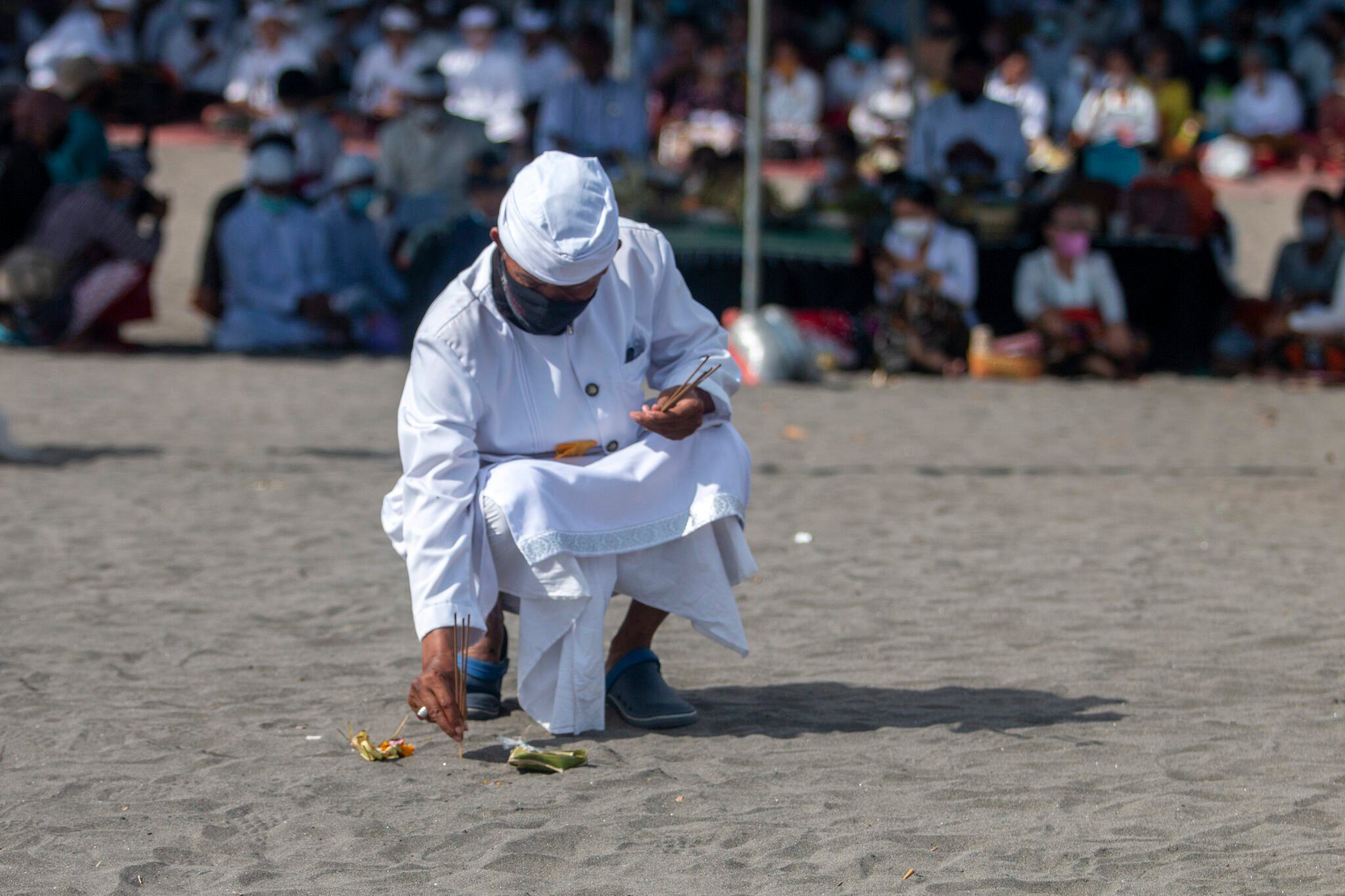 Ritual Melasti di Parangkusumo
