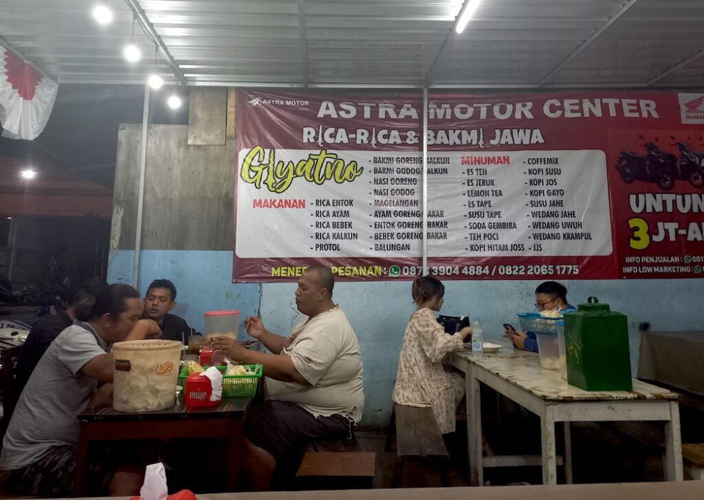 Rica-rica Pak Giyatno, Pedasnya Jadi Penawar Orang Mabuk