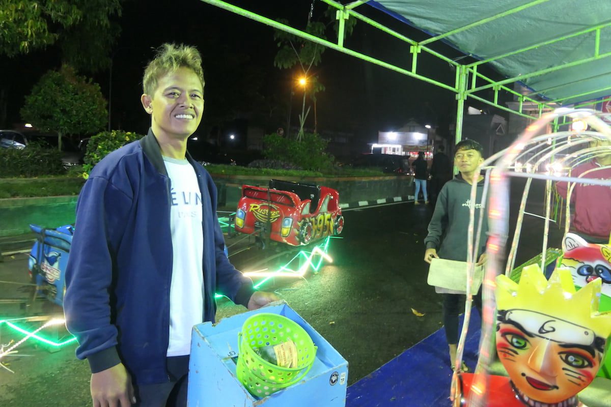 Curhat Pekerja Pasar Malam, Tak Gajian Dua Minggu karena Hujan