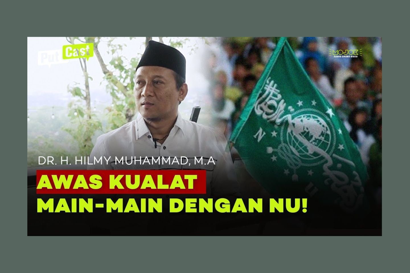 Gus Hilmy Kritisi Bahaya PBNU Jika Sudah Masuk Politik Praktis