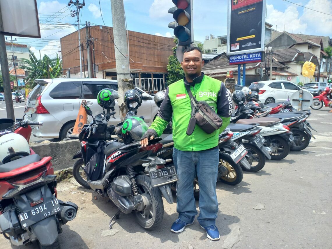 Driver Ojol Jogja Generasi Pertama, Dulunya Takut Ojek Pangkalan