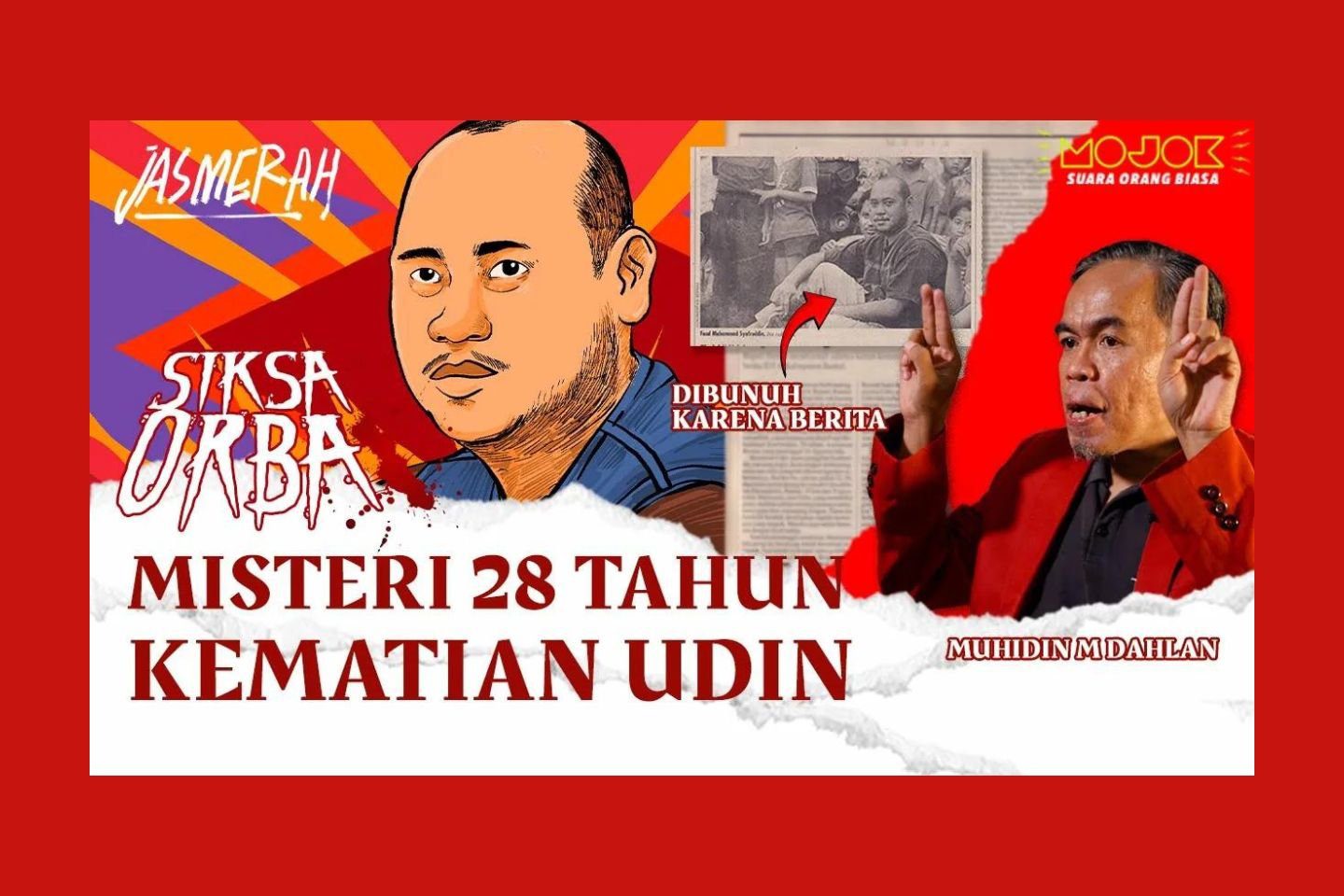 Misteri Kematian Jurnalis Udin yang Dibunuh Karena Berita