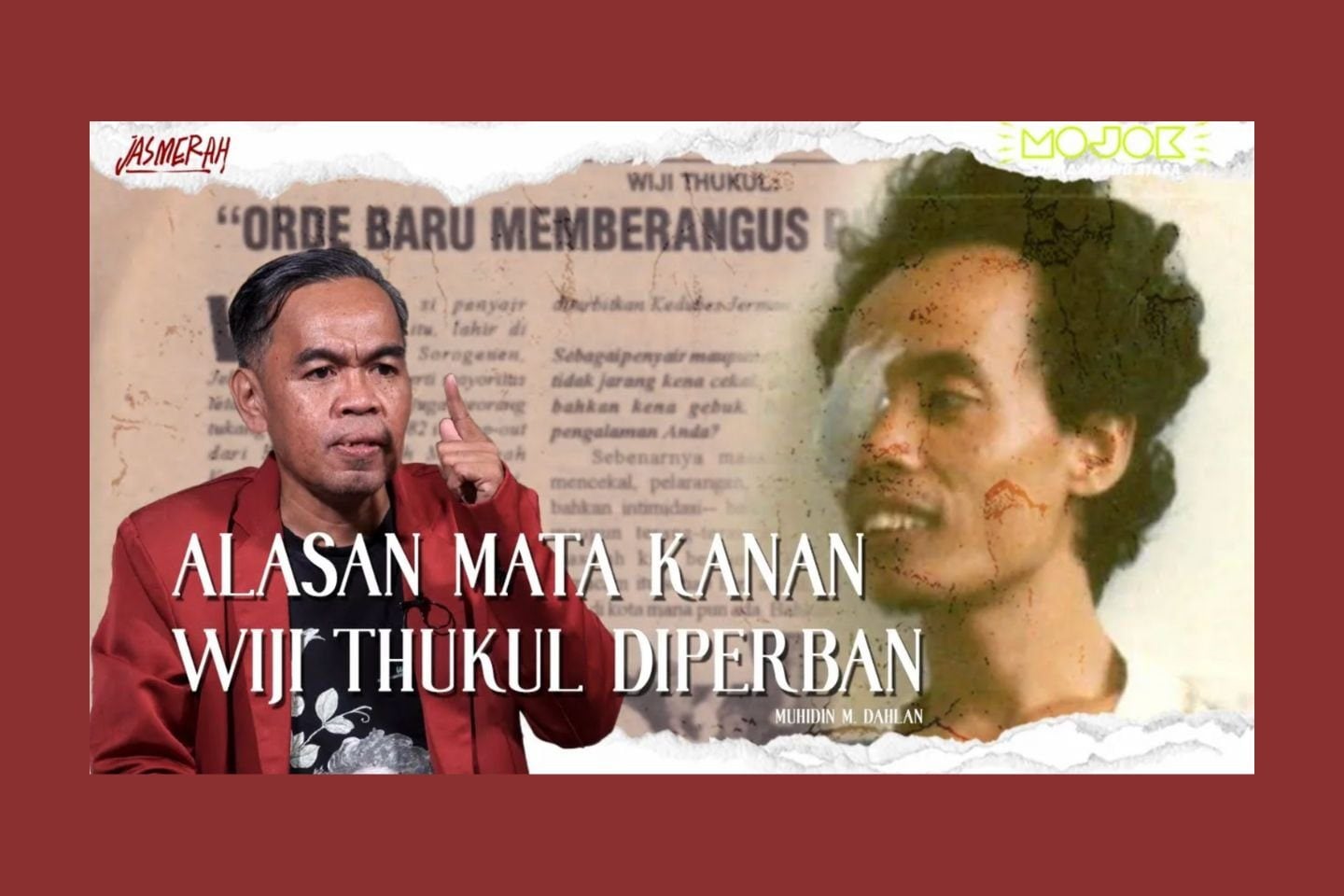 Wiji Thukul dan Kisah Getir Puisi Derita Sudah Naik Seleher