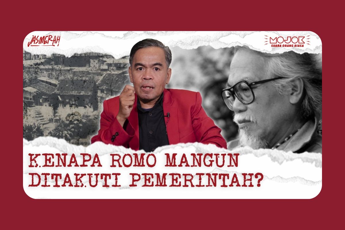 Kisah Romo Mangun Melawan Penggusuran Kali Code