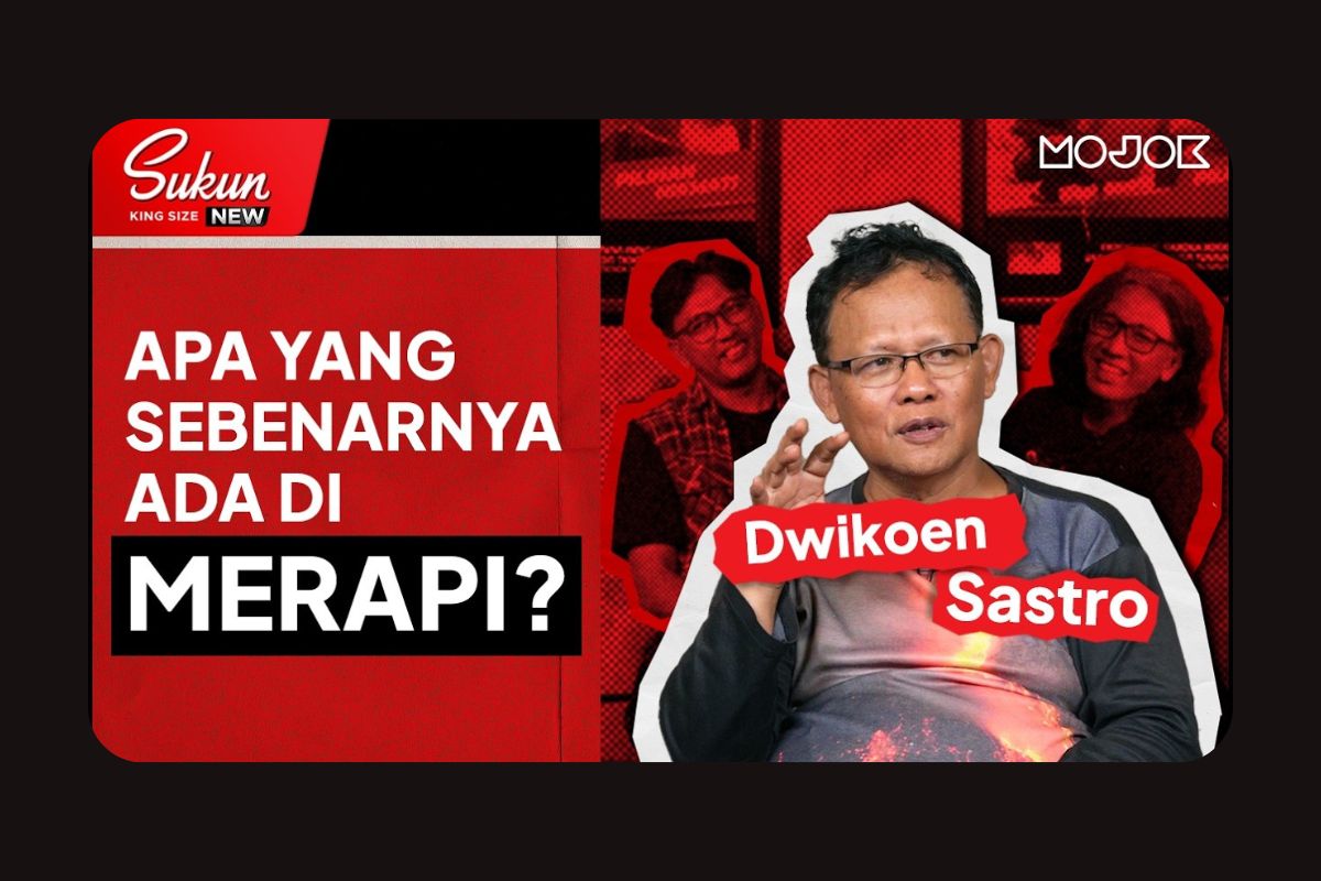 Cerita Mistis Gunung Merapi dalam Lensa Dwikoen Sastro